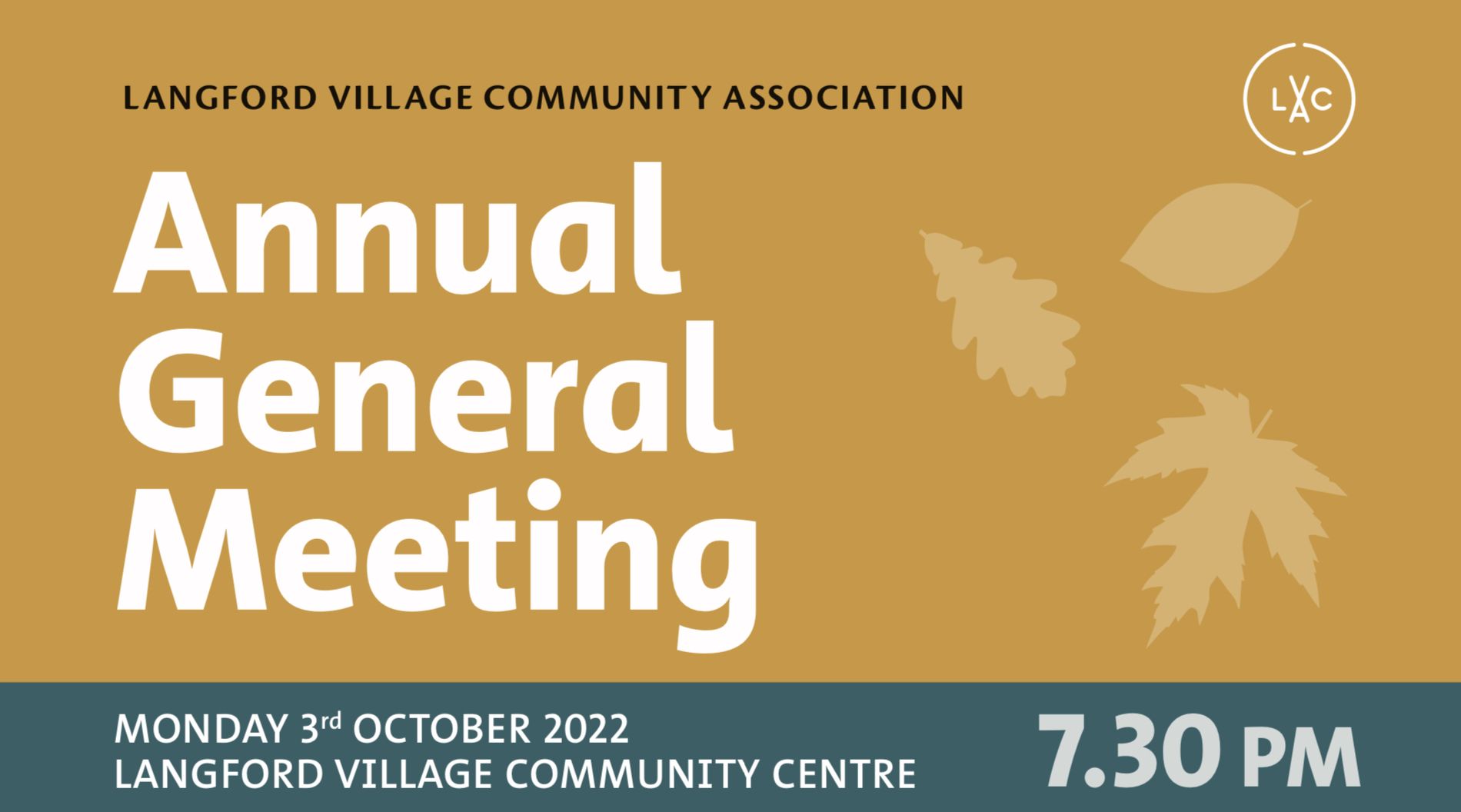AGM – Reminder