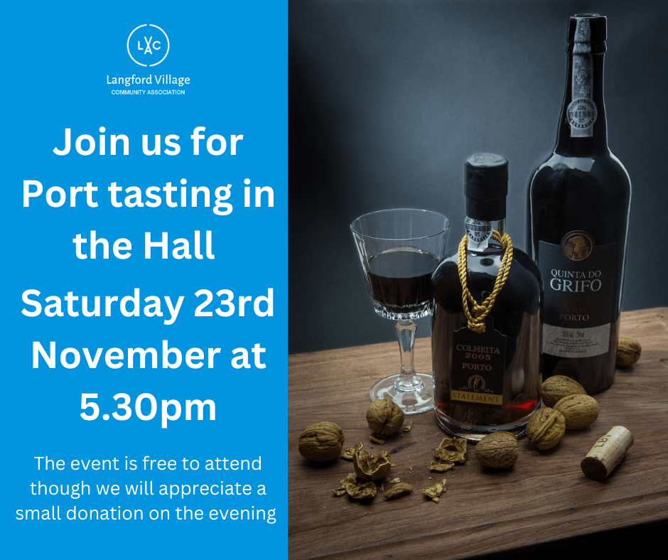 Port Tasting in the Hall